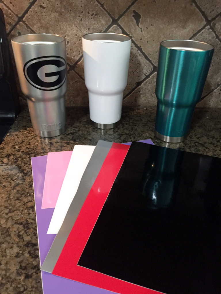 Custom Doberman RTIC stainless steel cups | Georgia Doberman Rescue